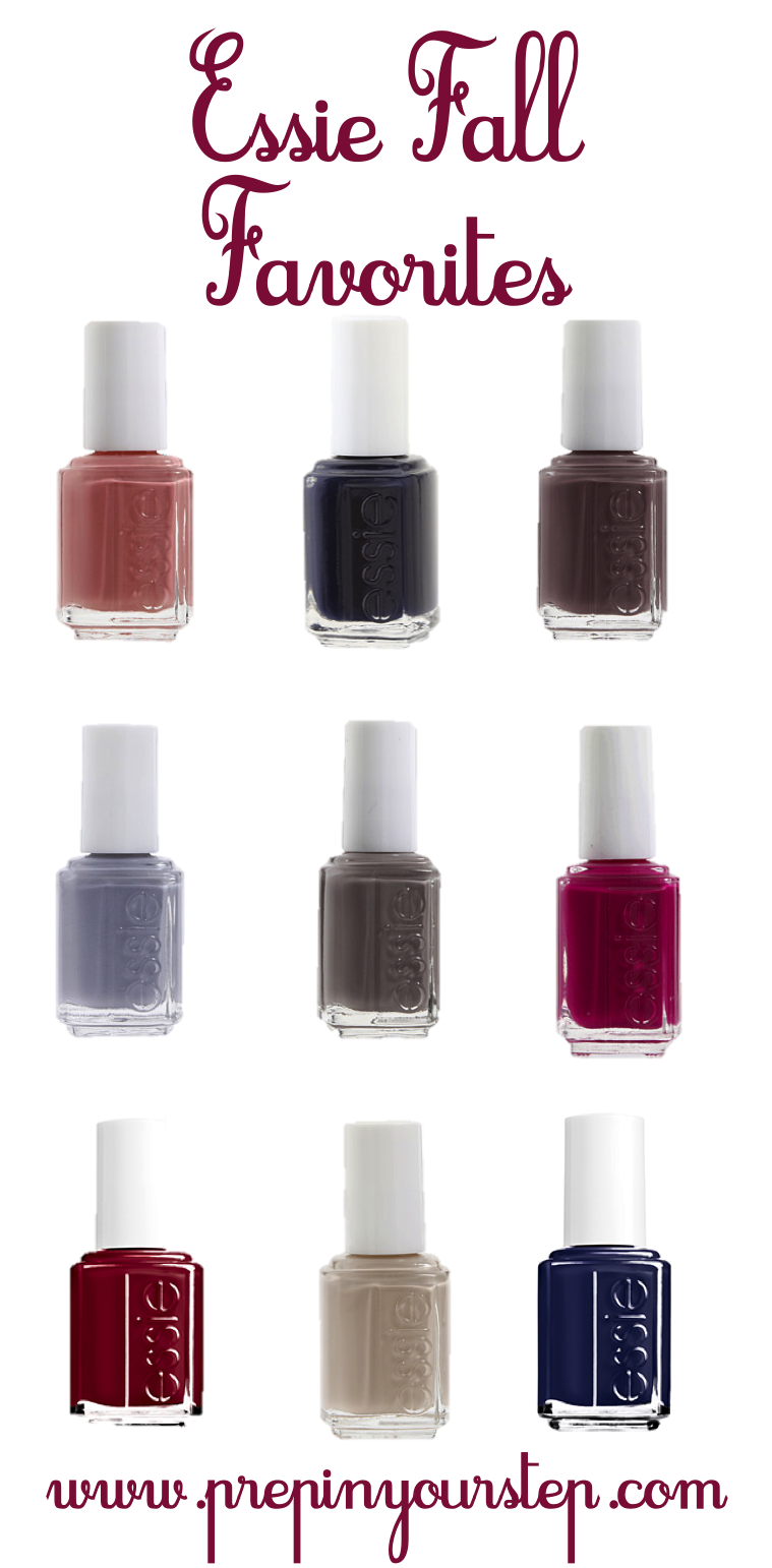 Prep In Your Step: Essie Fall Nail Polish Favorites