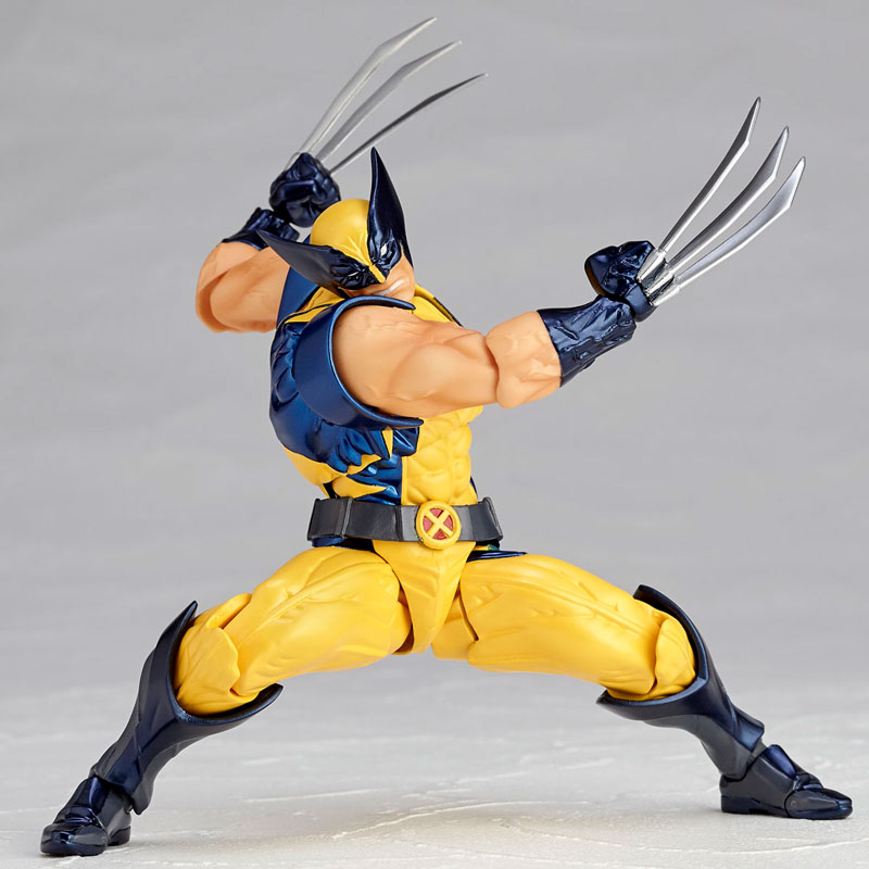 toyhaven: Kaiyodo Revoltech Wolverine 6-inch tall action figure with X ...