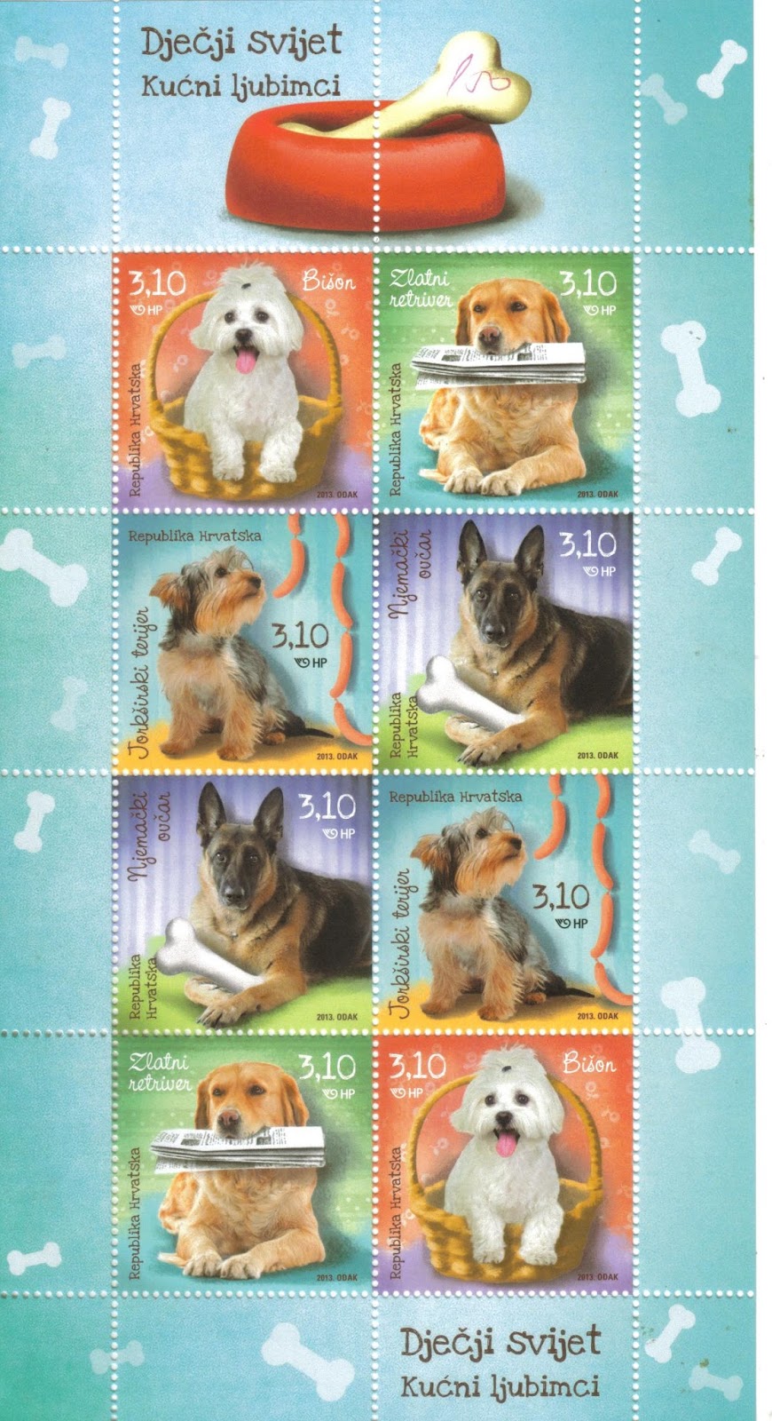 Let me take you on a philatelic trip......: Dogs on Stamps