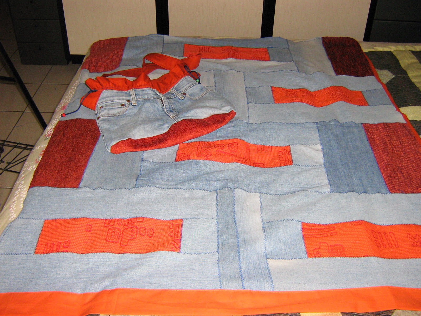 Creazioni Lady G: COPERTA DI JEANS