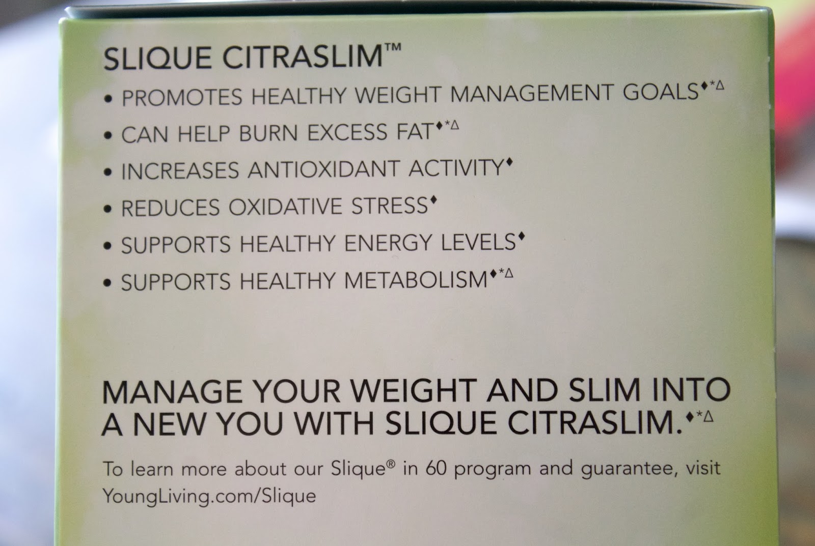 My Fitness Journey - Using NEW Slique CitraSlim From Young Living | Amy ...