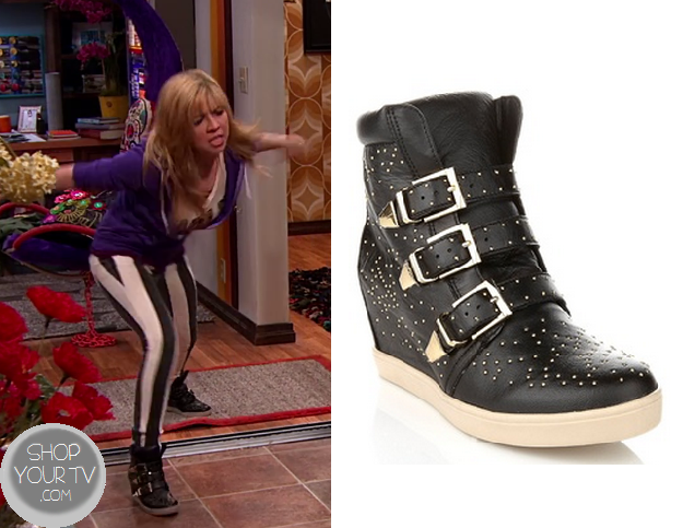 Sam & Cat: Season 1 Episode 11 Sam's Studded Wedge Sneakers | Shop Your TV