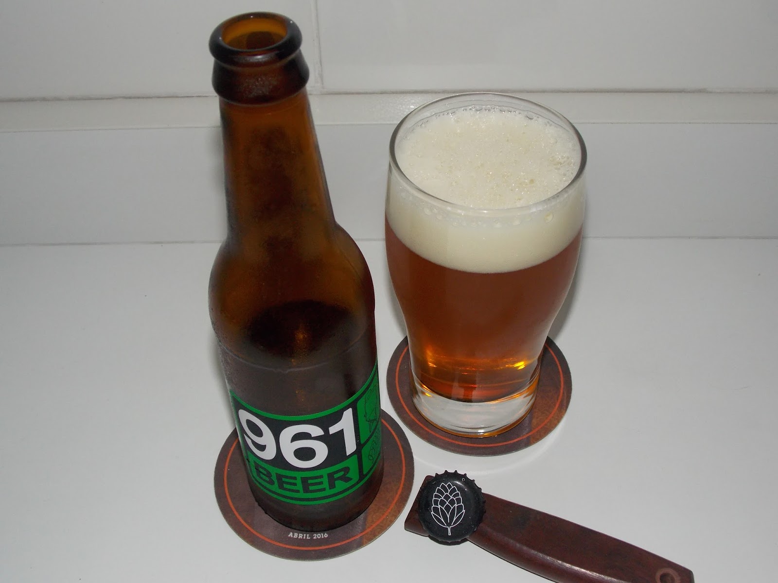 961 Beer IPA - Degustação nº 607 – NINKASI BEER CLUB