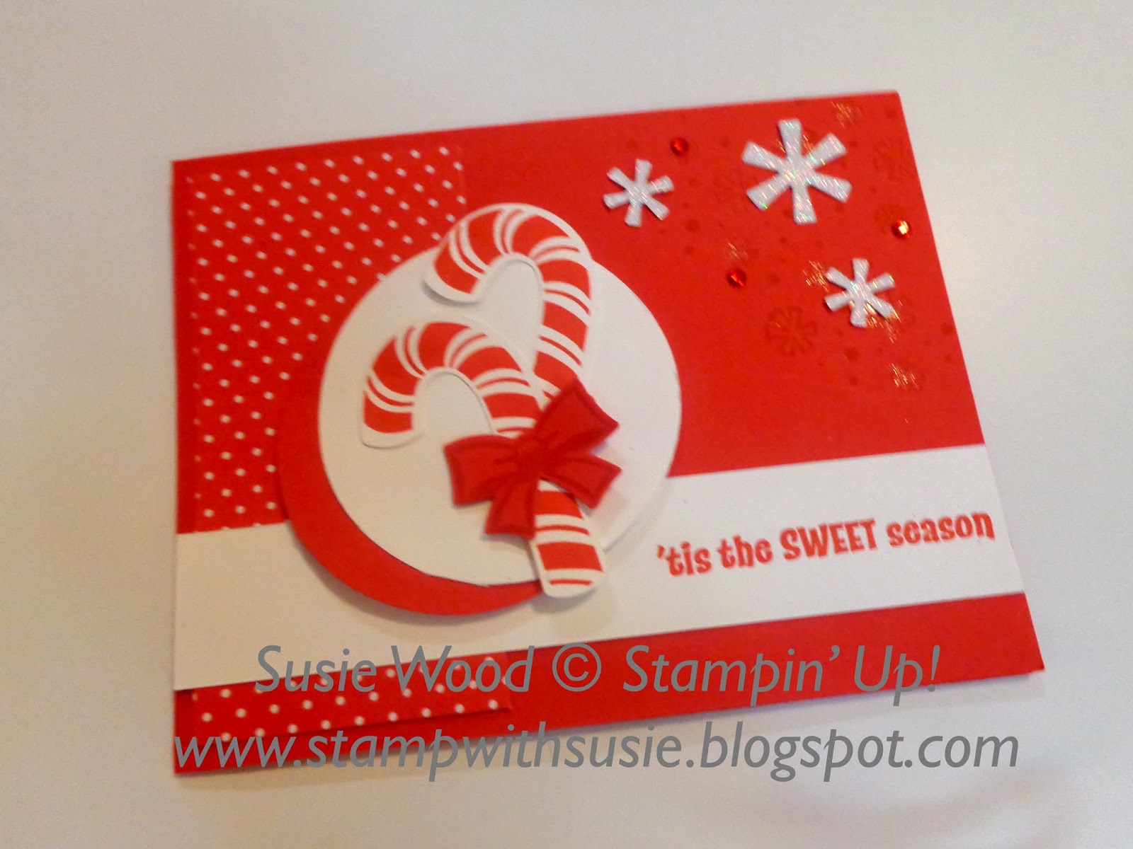 Stamp with Susie: Candy Cane
