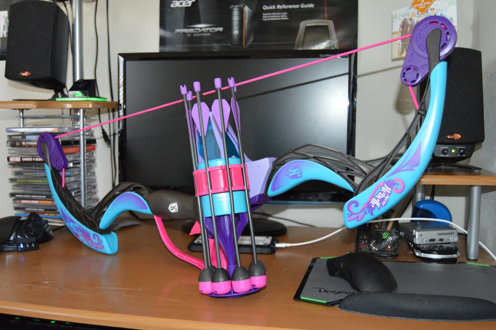 StudioYale: Nerf Rebelle Arrow Revolution Bow Review (6/10)