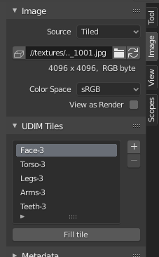 Diffeomorphic: UDIM Support
