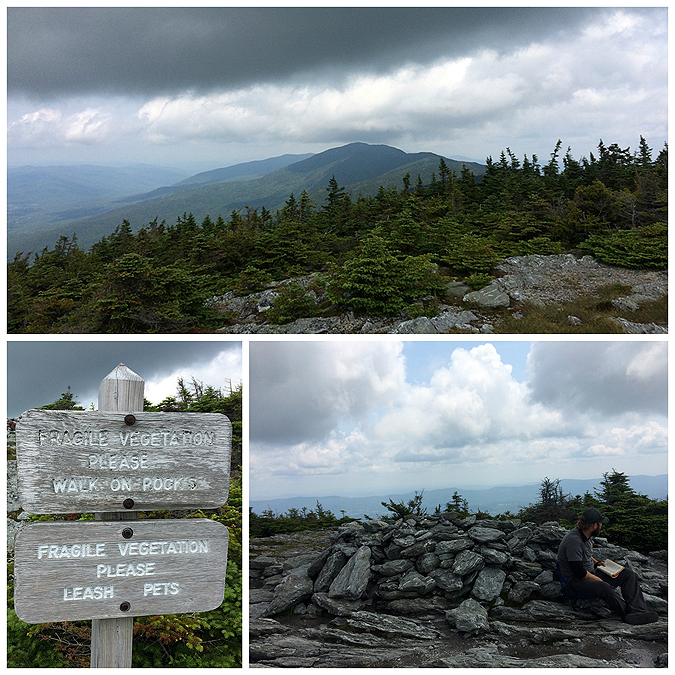 Hiking in the White Mountains: Whitney's NE67 Finish in Vermont