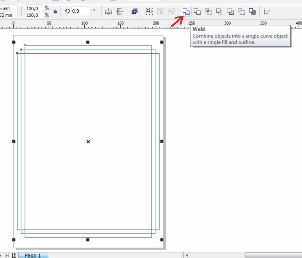 Inilah Cara Praktis Membuat Border dengan Rectangle di CorelDRAW