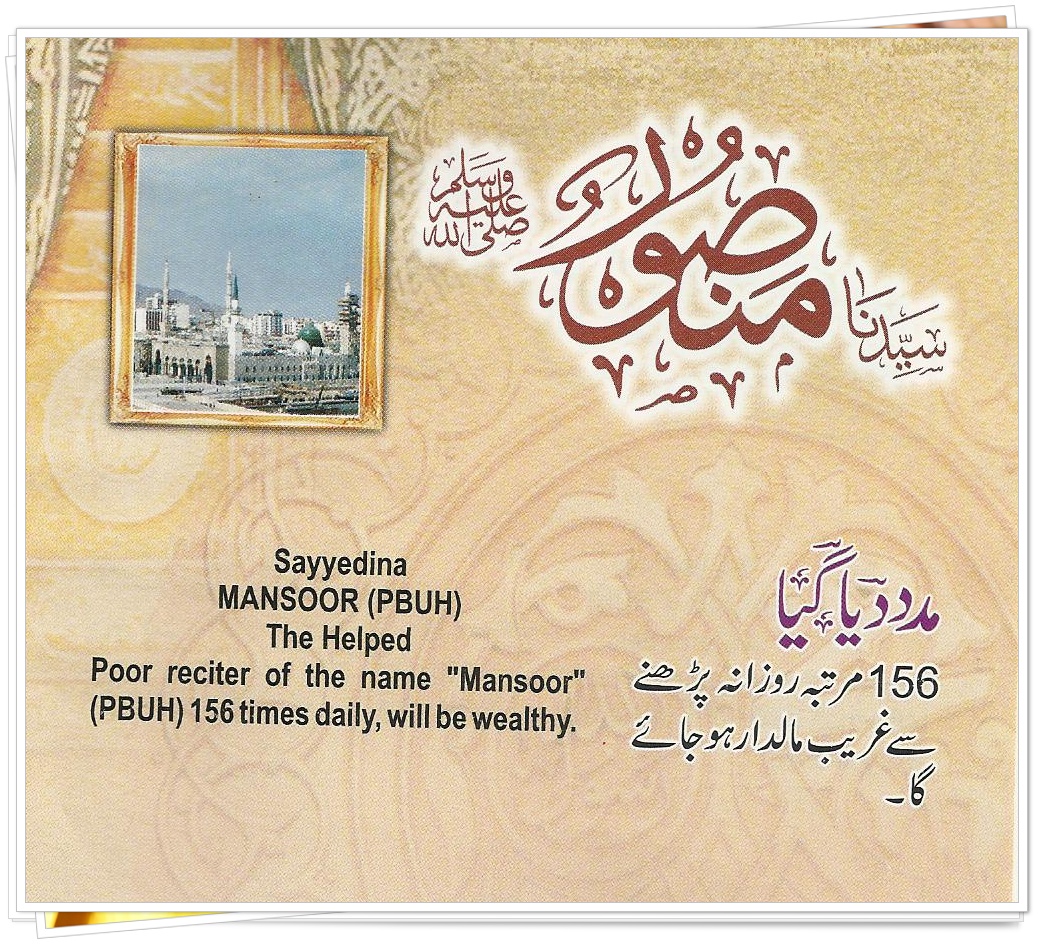 Most Powerful Dua: 99 Names of Muhammad