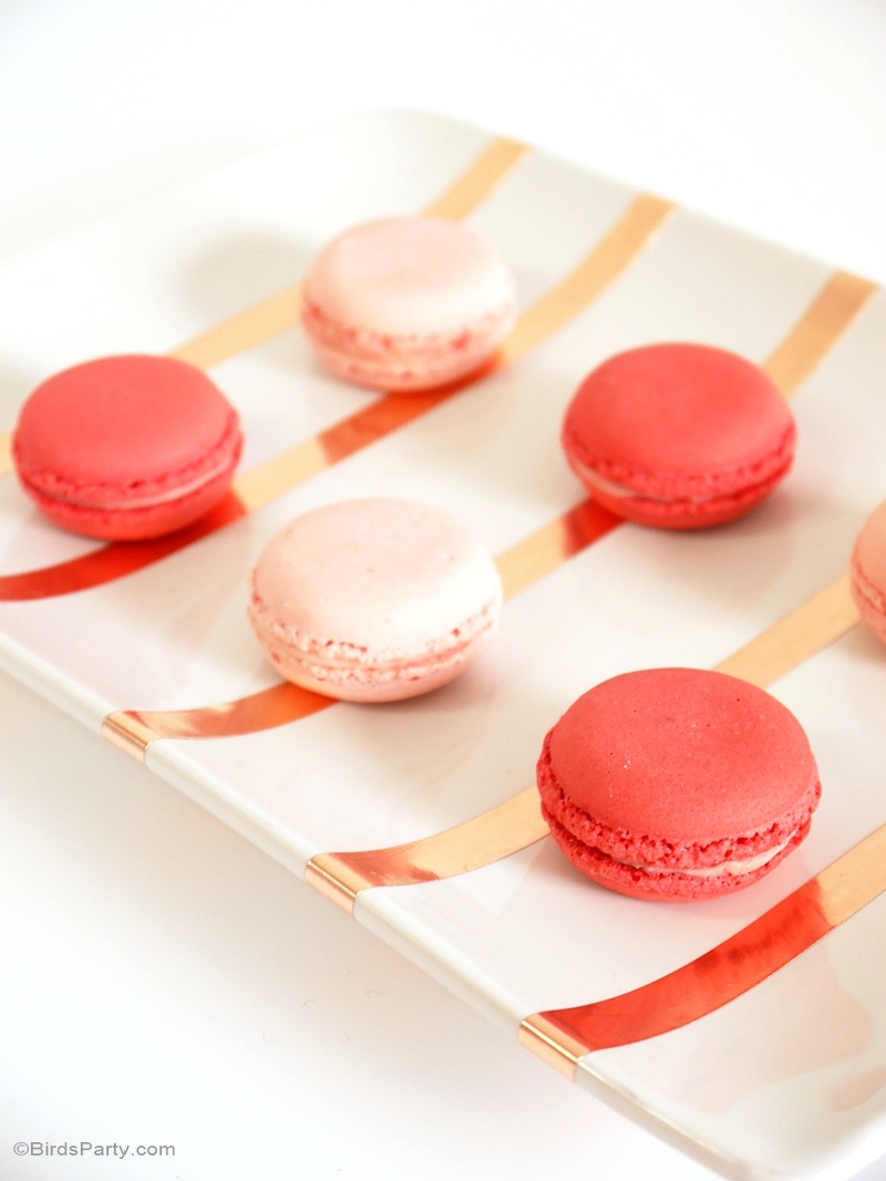 DIY Copper Foil Table Decor - Party Ideas | Party Printables Blog