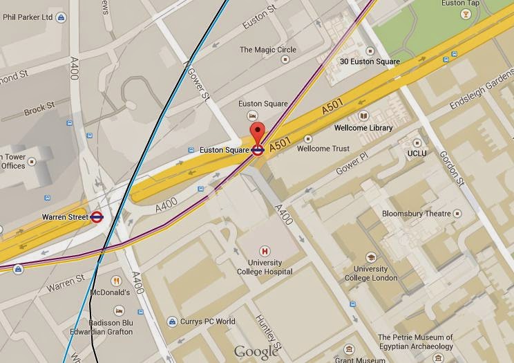 Euston Square London Underground Map | London Underground Map and ...