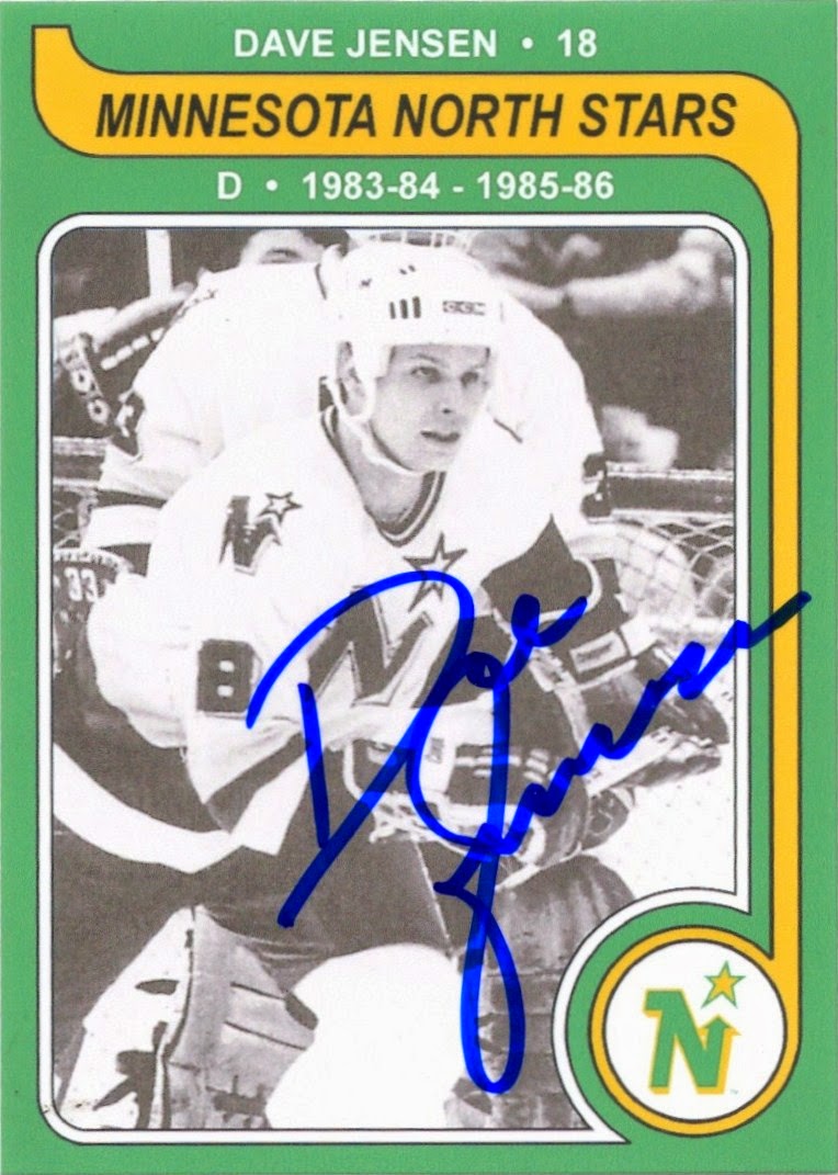 Minnesota Sports Autograph Project: DAVE JENSEN