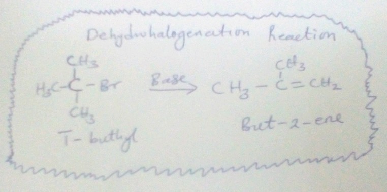 MECHANISM FOR DEHYDROHALOGENATION REACTION