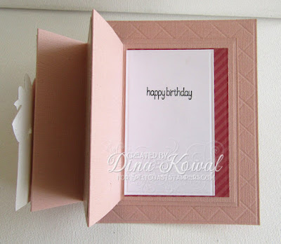 Dina Kowal Creative: Falliday Fest tutorial: Panel Pull-Out Card