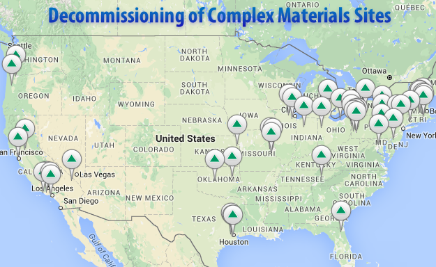 Nuclear Waste Concerns: Nuclear Regulatory Commission Maps
