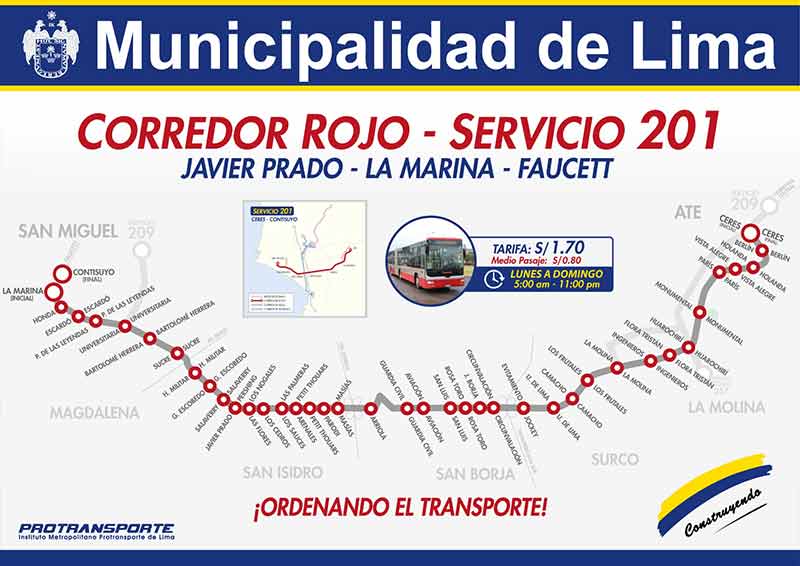 Bus desde San Luis hasta Av. arequipa(miraflores) - Foros Perú