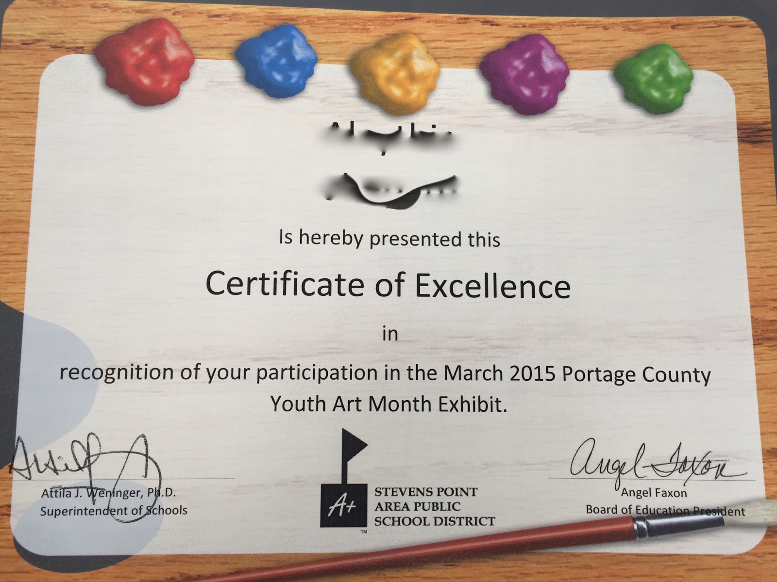 The Artsy Fartsy Art Room: Youth Art Month Display at Portage County ...