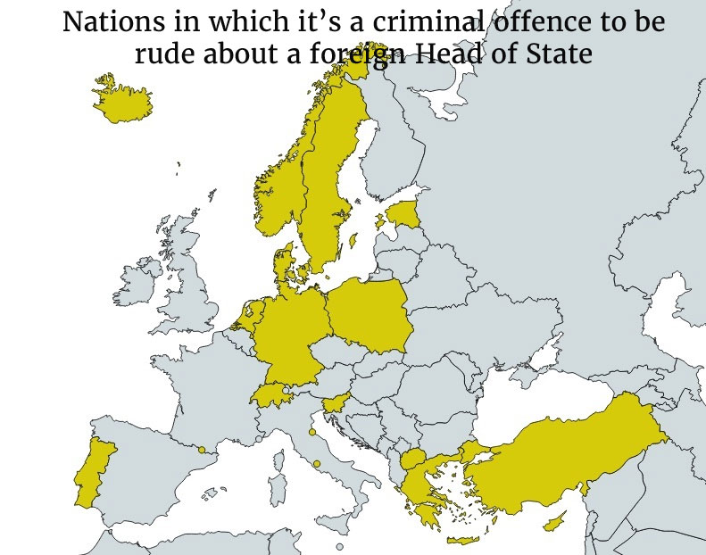 Raedwald: Press censorship: Europe's most repressive nations