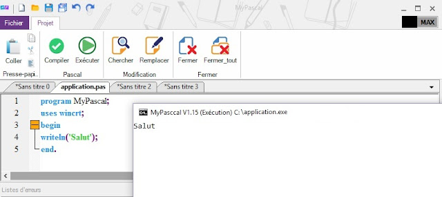 MyPascal V1.15 IDE + Compilateur pascal | منتديات تونيزيـا سات