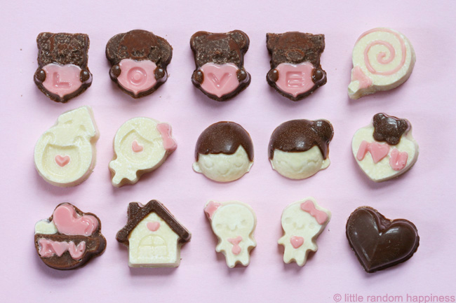 little random happiness: Cute Chocolates