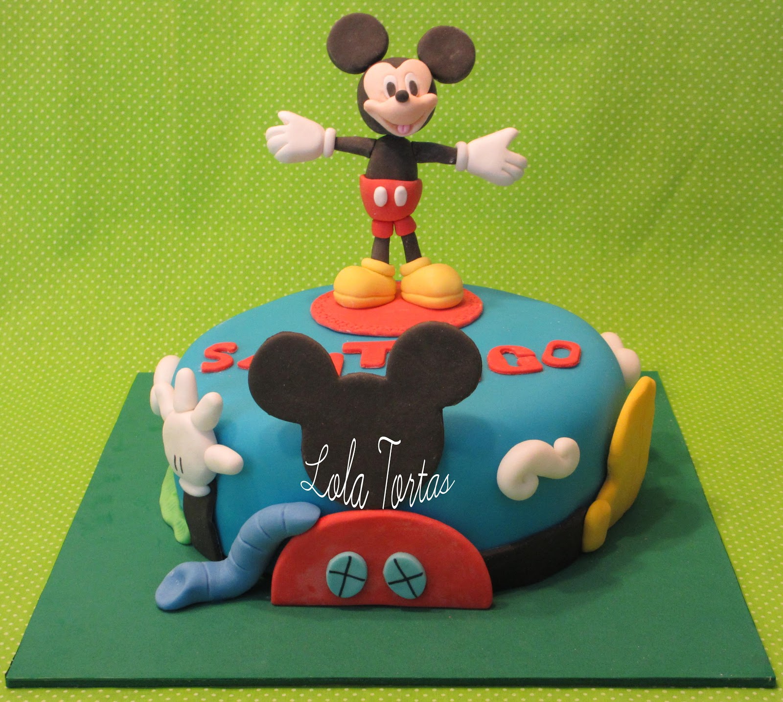 Lola Tortas: Torta Mickey Mouse Playhouse