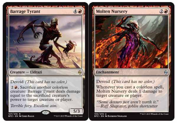 Magic the Gathering Adventures: Old and New Eldrazi Part 7: Red Casts