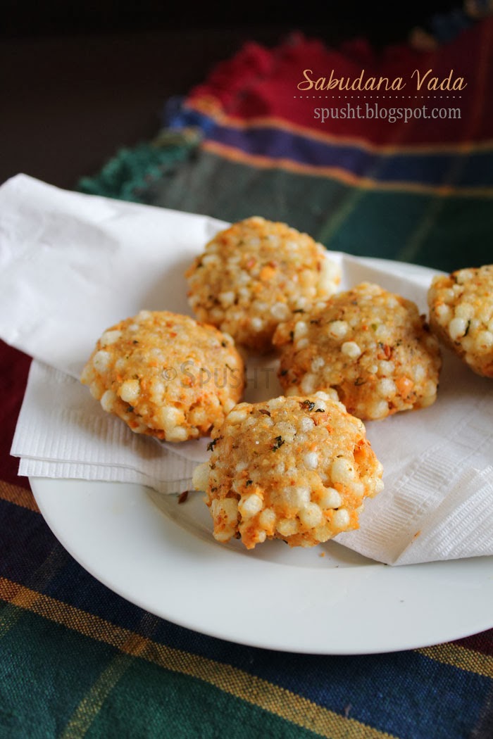 Spusht: Sabudana Vada Recipe | Snack Idea