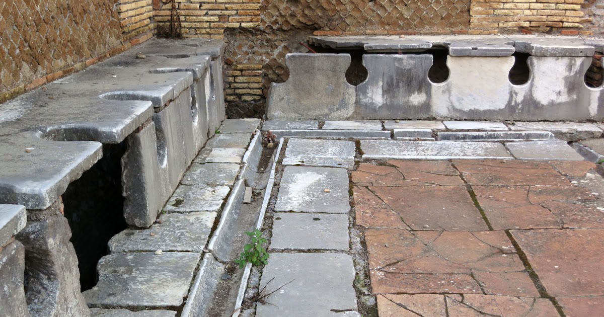 Ancient Roman Public Toilets
