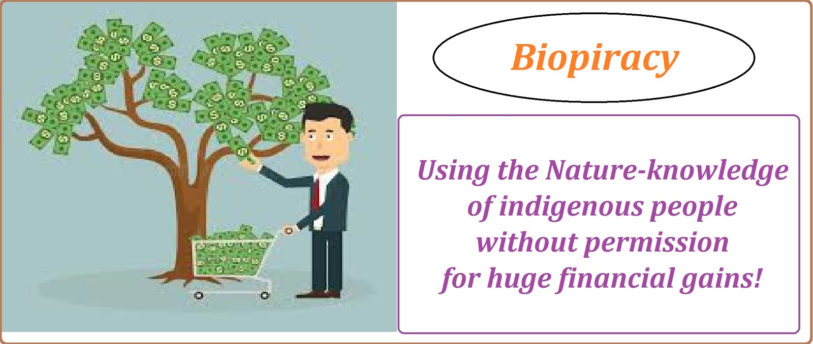 Literary Musings ...: Biopiracy! How Corporations gain control over ...