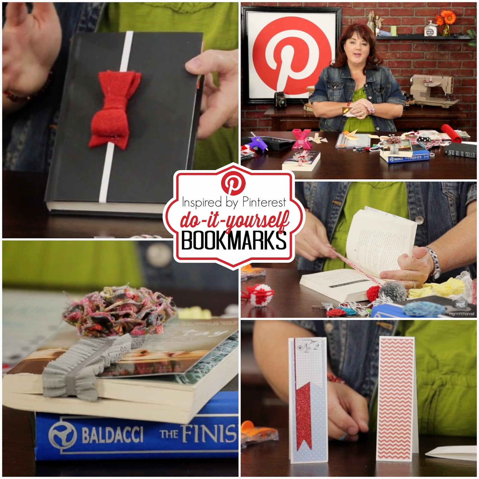 Allred Design Blog: Inspired by Pinterest: DIY Bookmarks