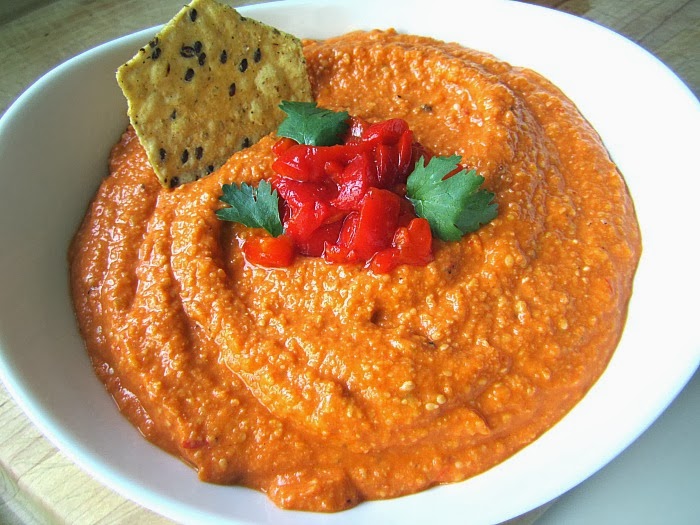 Roasted Red Pepper Hummus