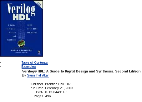 Verilog HDL A Guide to Digital Design and Synthesis, Second Edition | ENG E-BOOKS
