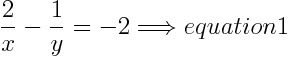 Math Principles: Solving Two Unknown Variables - Two Rational Equations
