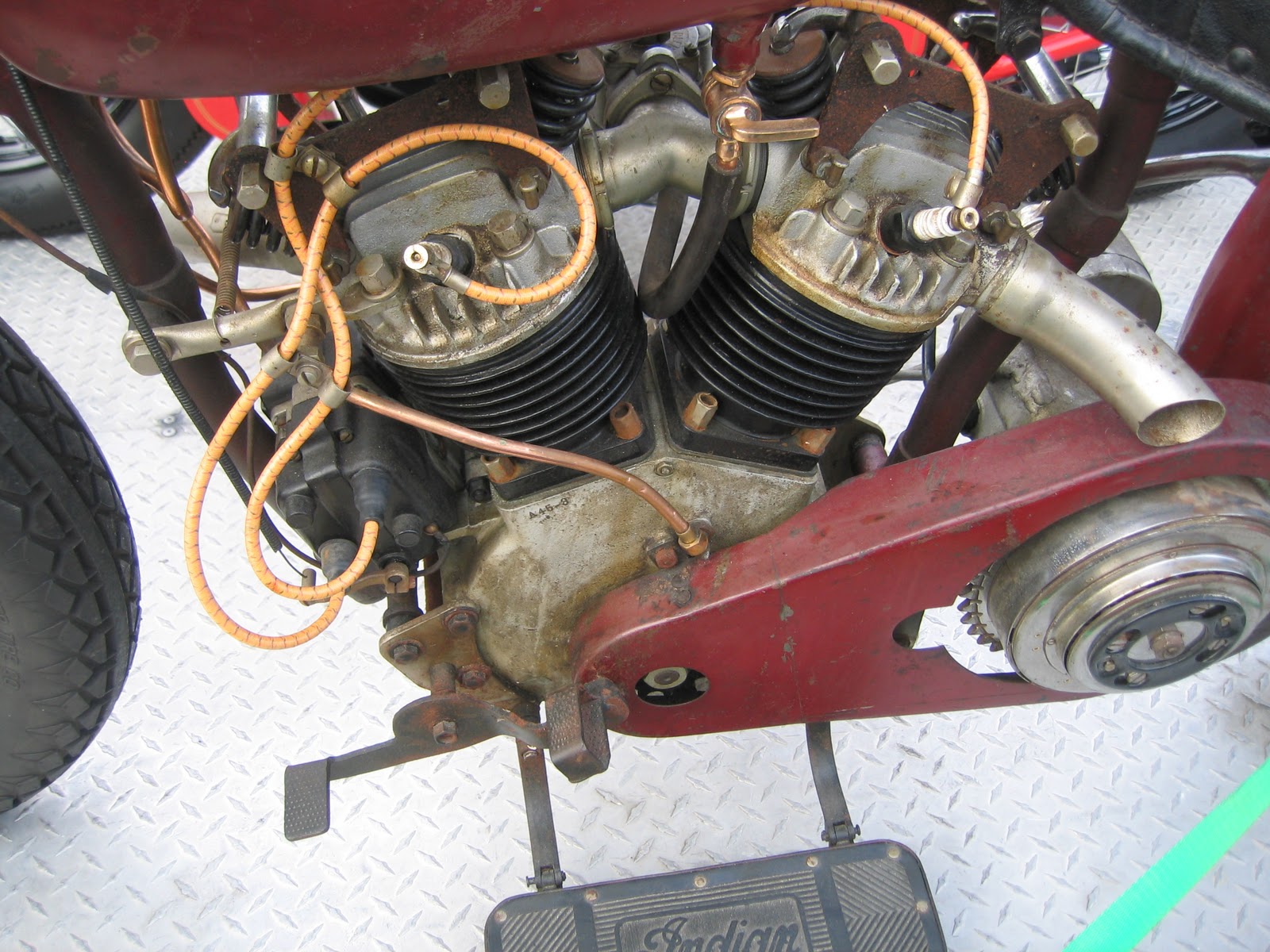 Musings Of A Motorcycle Aficionado........: Super Rare Indian Overhead ...