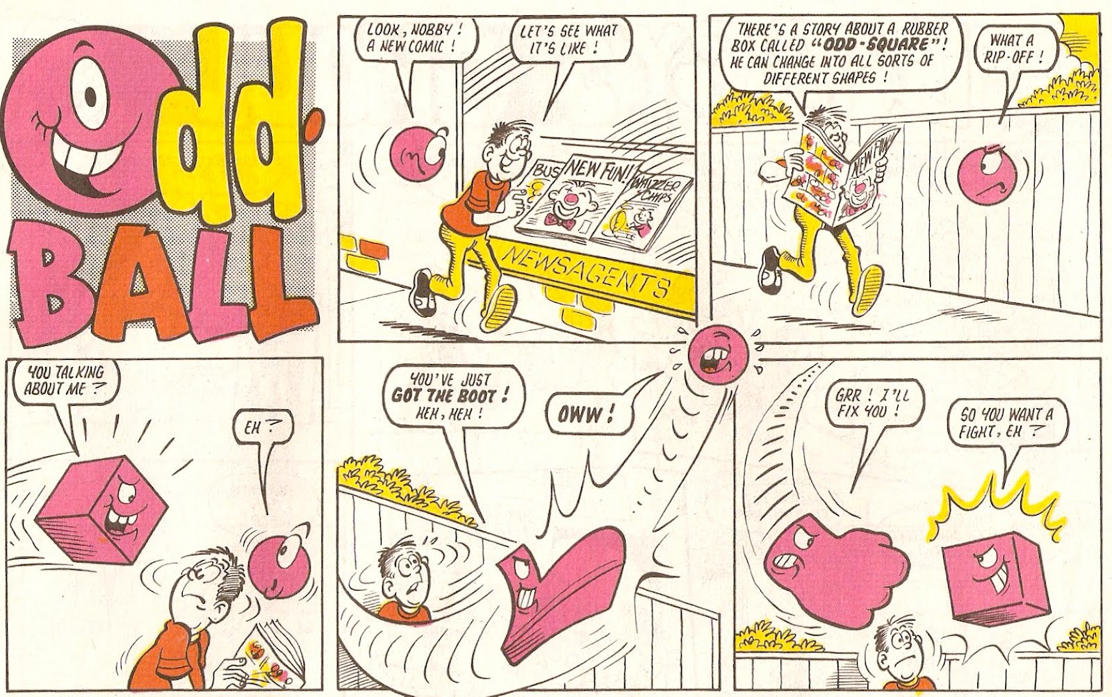 WHIZZER AND CHIPS: Character Profiles - Odd Ball