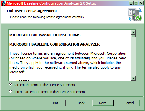 Microsoft Baseline Configuration Analyzer 2.0 2020