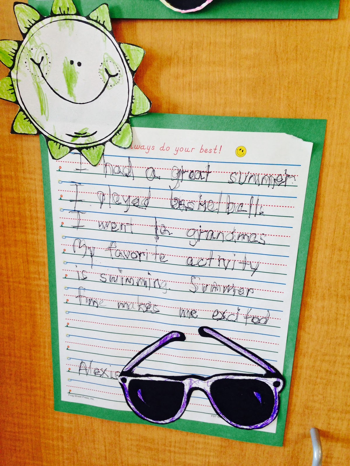 Teacher Talk: Summer Writing Freebie!