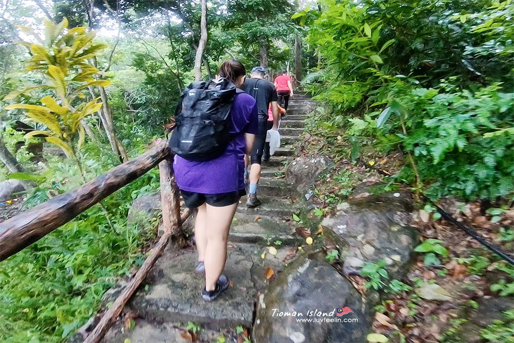 Kampung Asah Waterfall of Tioman Island 徒步刁曼岛寻【甘榜阿沙瀑布】 - 乐飞翎 ♥ LUVFEELIN