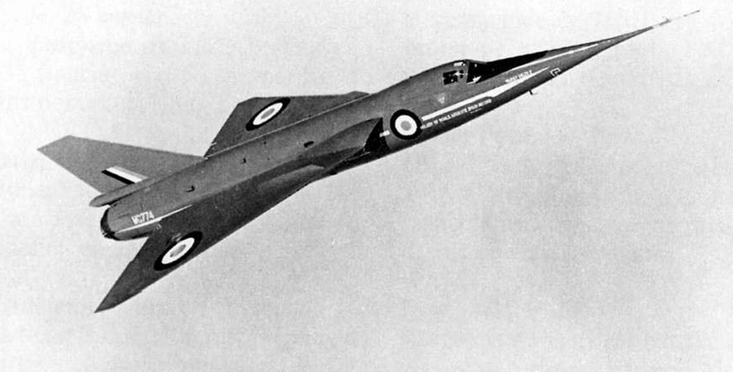 FDRA - Fuerza Aérea: Avión experimental: Fairey Delta 2