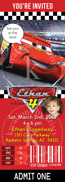 more than 9 to 5...my life as "Mom": Ethan's "Cars 2" Fourth Birthday Party