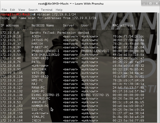 The Life of a Penetration Tester: Using nbtscan in Kali Linux ...
