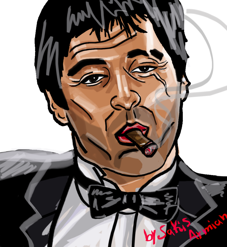Al_Pacino‬ / al pacino Digital‬ drawing | Art-zografiki