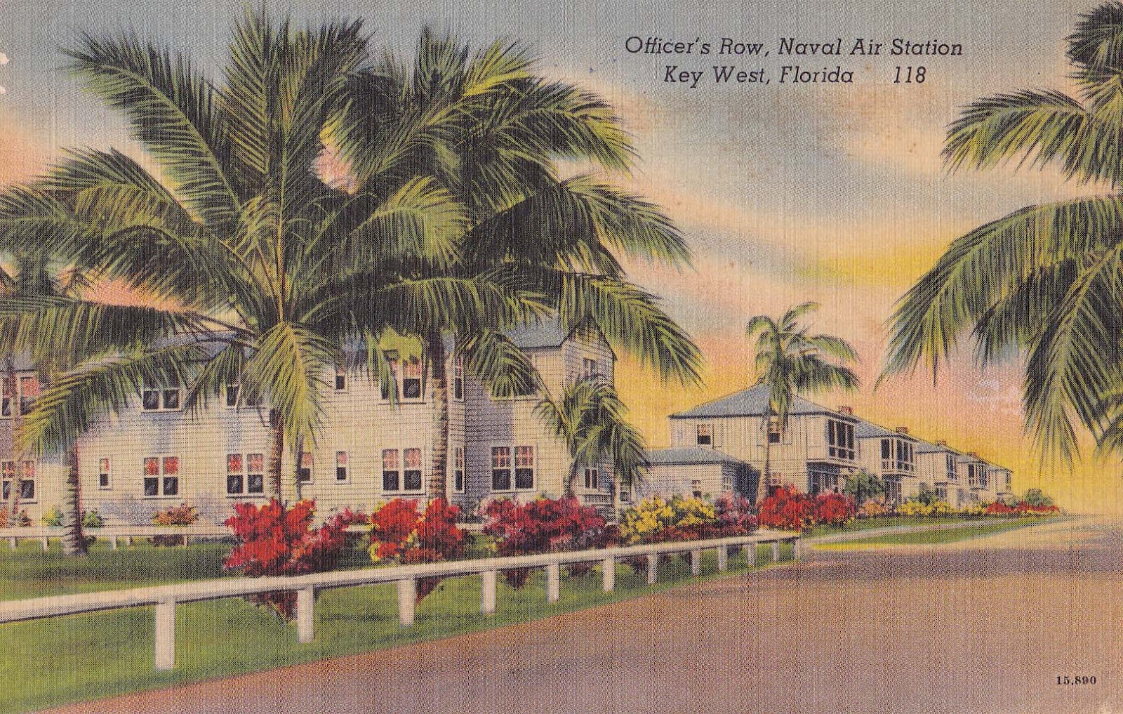 Postcards of Old Key West: The Navy Base