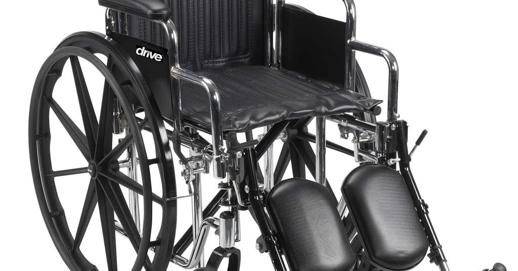 Only Mobility: Wheelchair With Padded Leg Rests