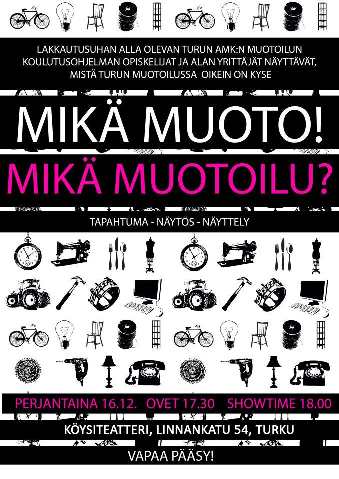 Future Design Lab: ”MIKÄ MUOTO? MIKÄ MUOTOILU?” kysytään ...