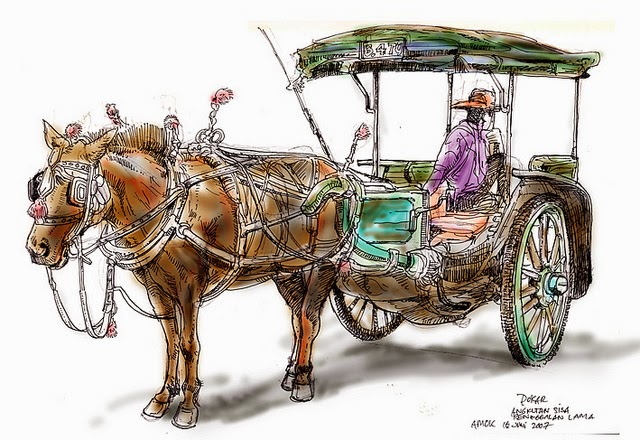 Dokar, Alat Transportasi Yang Hampir Punah - Cerita Masa Lalu