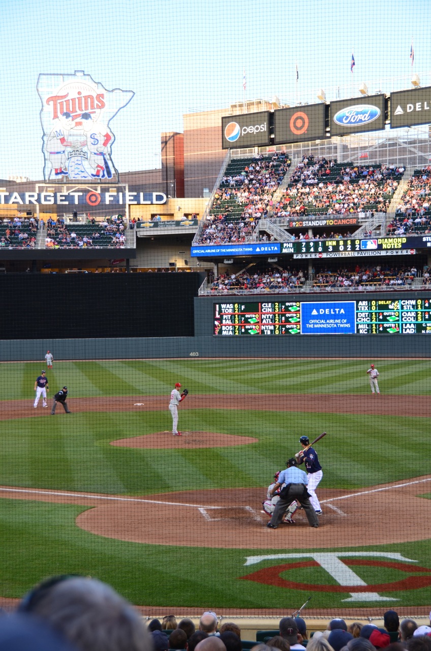3000 miles north & back: Go Twins!