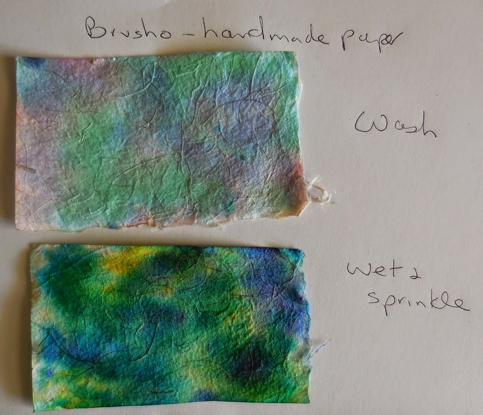 Ink, Paint & Me: Brusho workout!