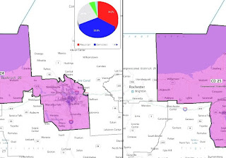 New York's Congressional Districts - Political Map Of New York