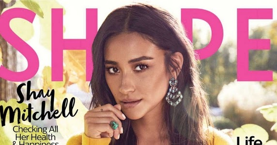 Beauty Mags: Shay Mitchell | Shape US March 2018